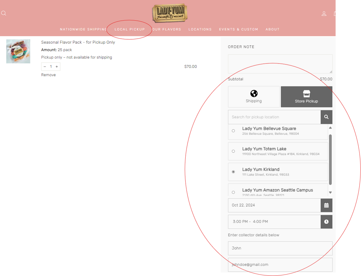 Buy Macarons Online | Macarons Gift Box Delivery, US | Lady Yum
