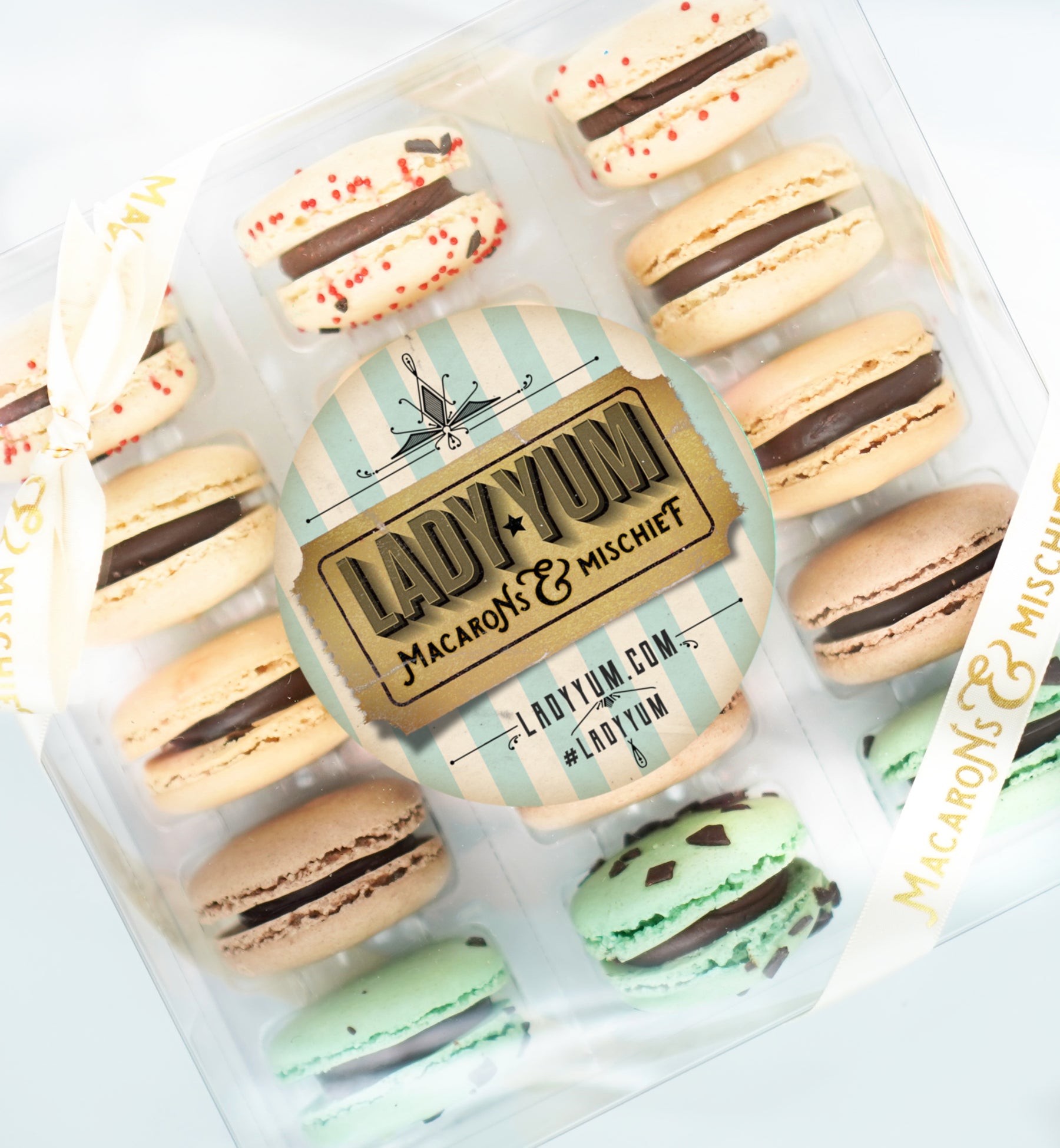 Custom Macaron Gift Boxes Shipped Nationwide | Lady Yum | Seattle, WA